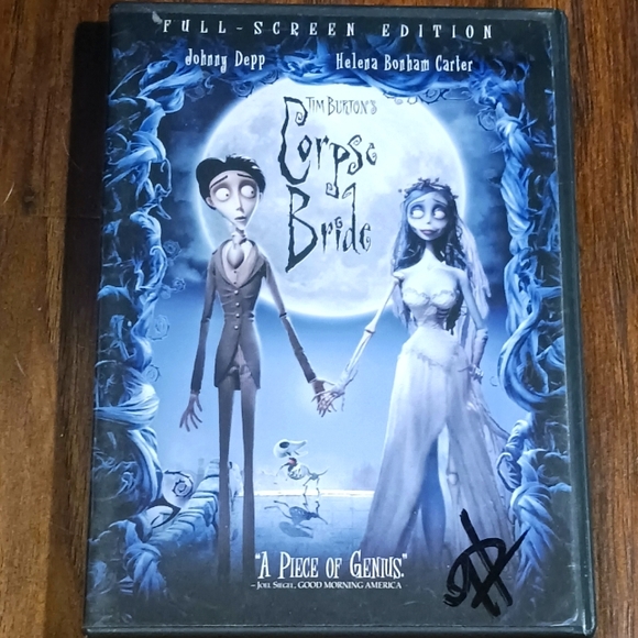 Warner Bros Media Tim Burtons Corpse Bride On Dvd Johnny Depp Poshmark